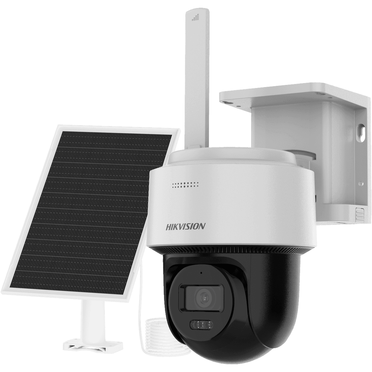 Hikvison DS-2CFSP4/4G 4MP 24/7 Solar 4G PT Camera, Smart Hybrid Light ...