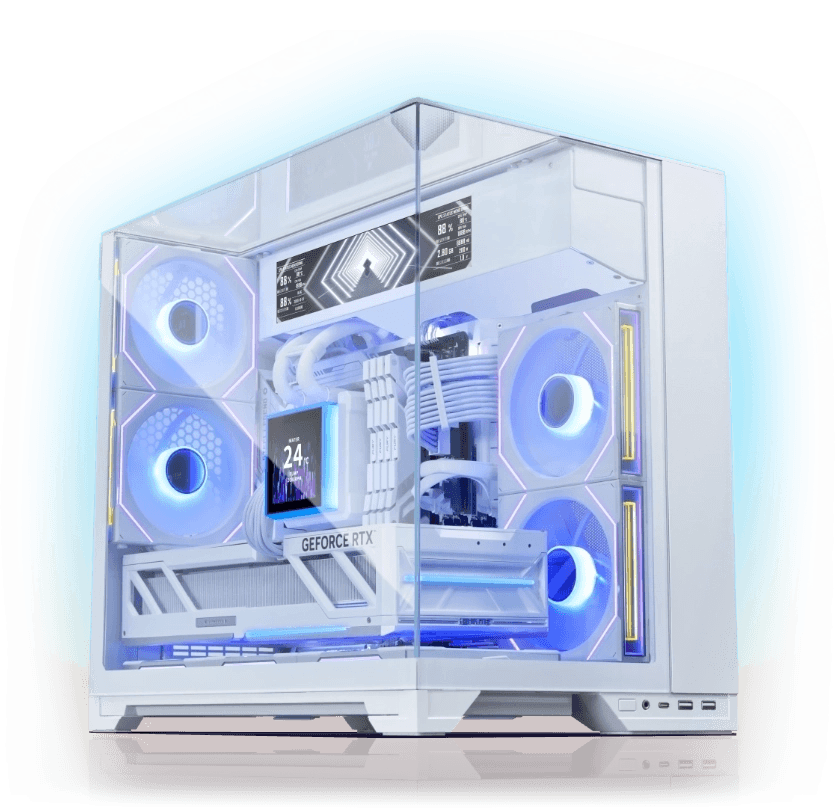 White TUF Gaming PC | Ryzen 7800X3D | RTX 5070 White 12GB