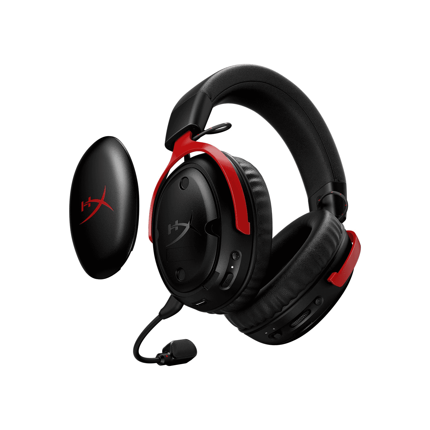 HyperX Cloud III S Wireless Black Red Gaming Headset A59Z0AA hyperx-cloud-iii-s-wireless-black-red-gaming-headset-a59z0aa